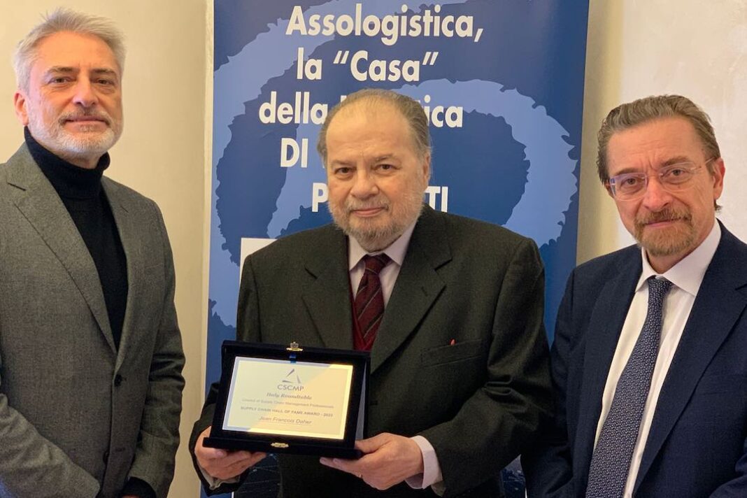 A Jean-François Daher, Assologistica, il premio Cscmp “Supply chain ...